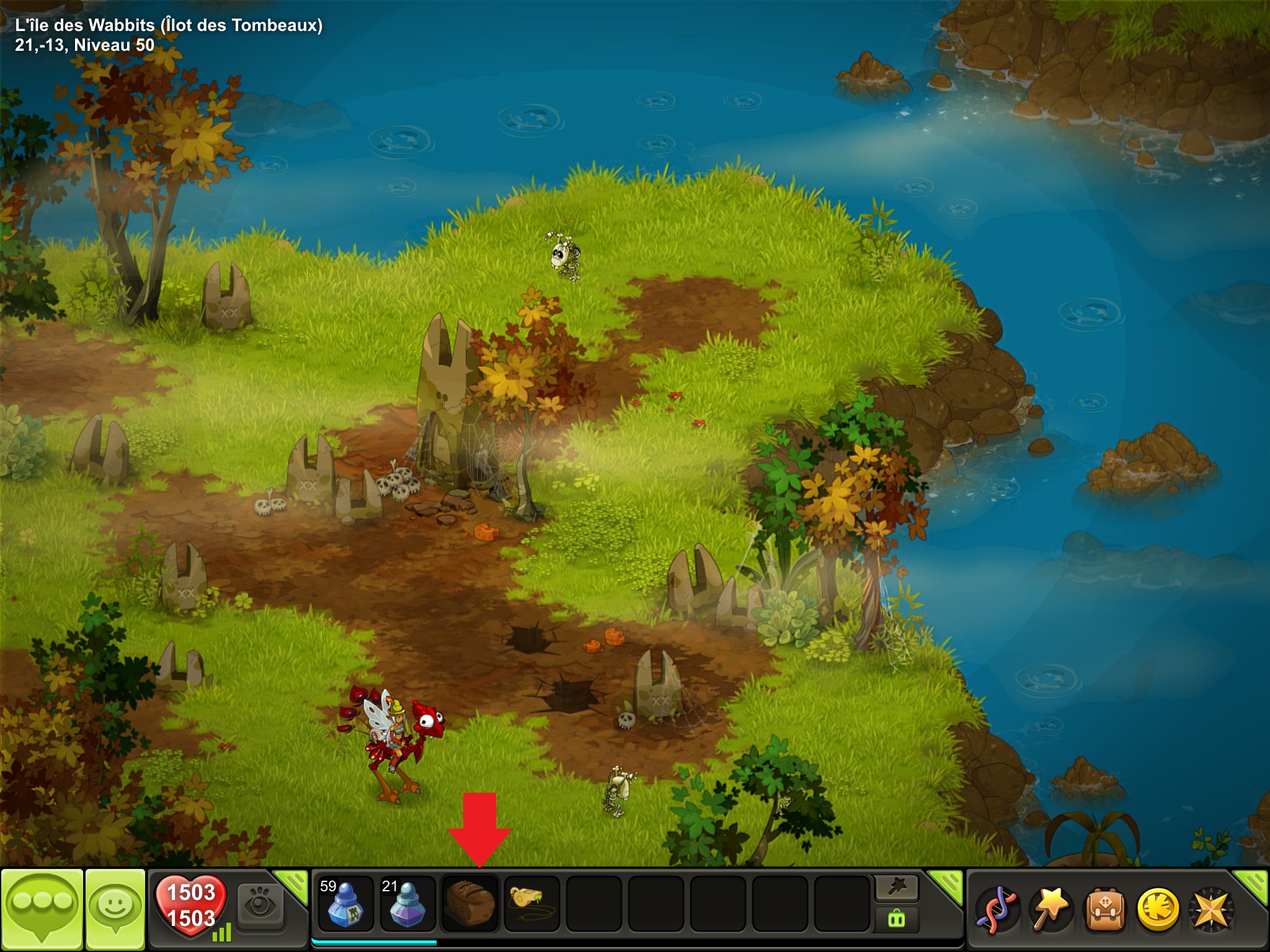 Chemin du château du Wa Wabbit | Le Bazar de Papycha