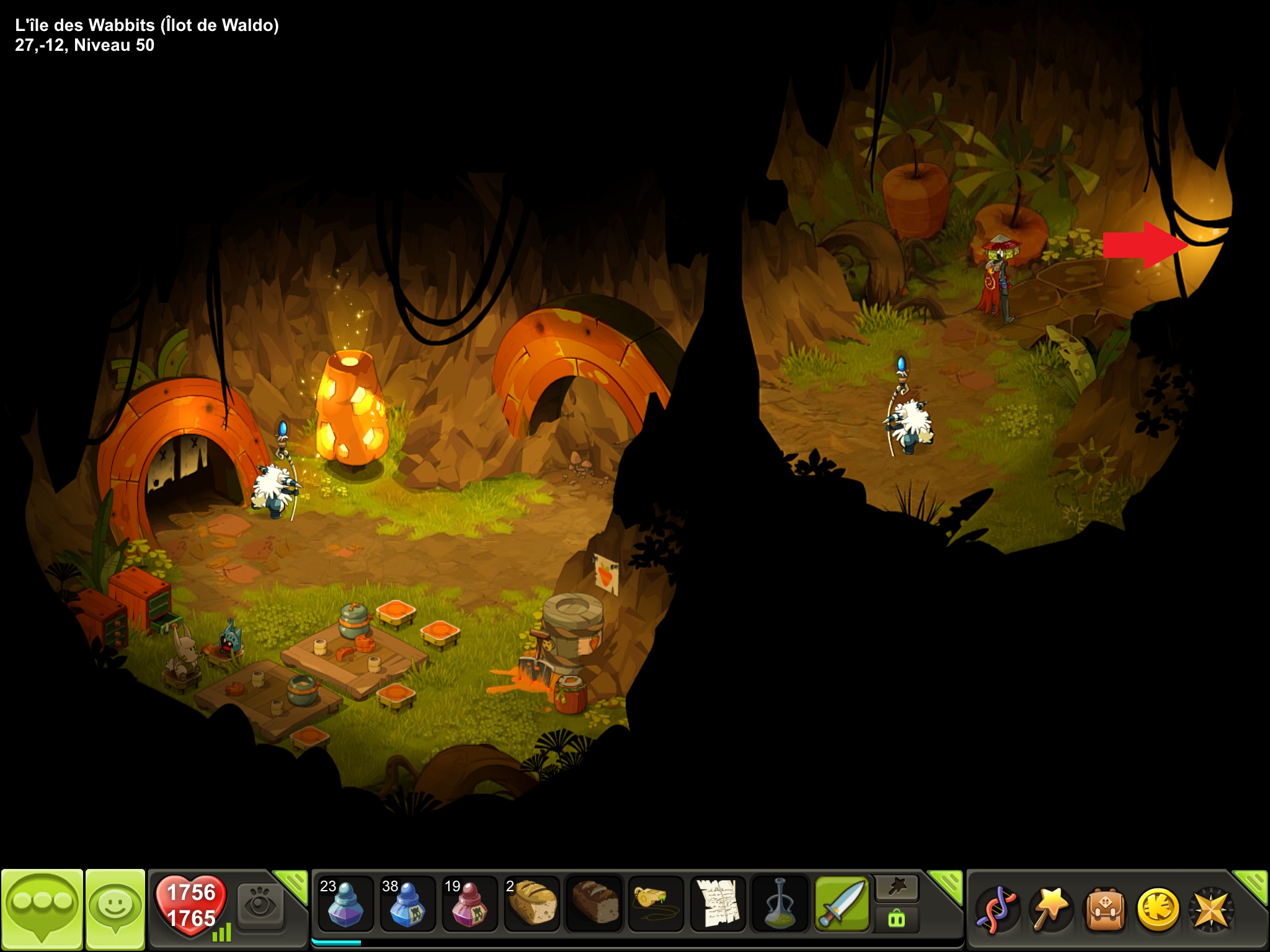 Chemin du château du Wa Wabbit | Le Bazar de Papycha