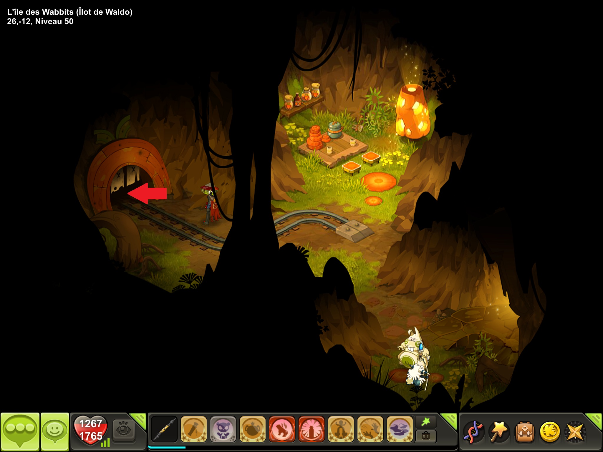 Chemin du château du Wa Wabbit | Le Bazar de Papycha