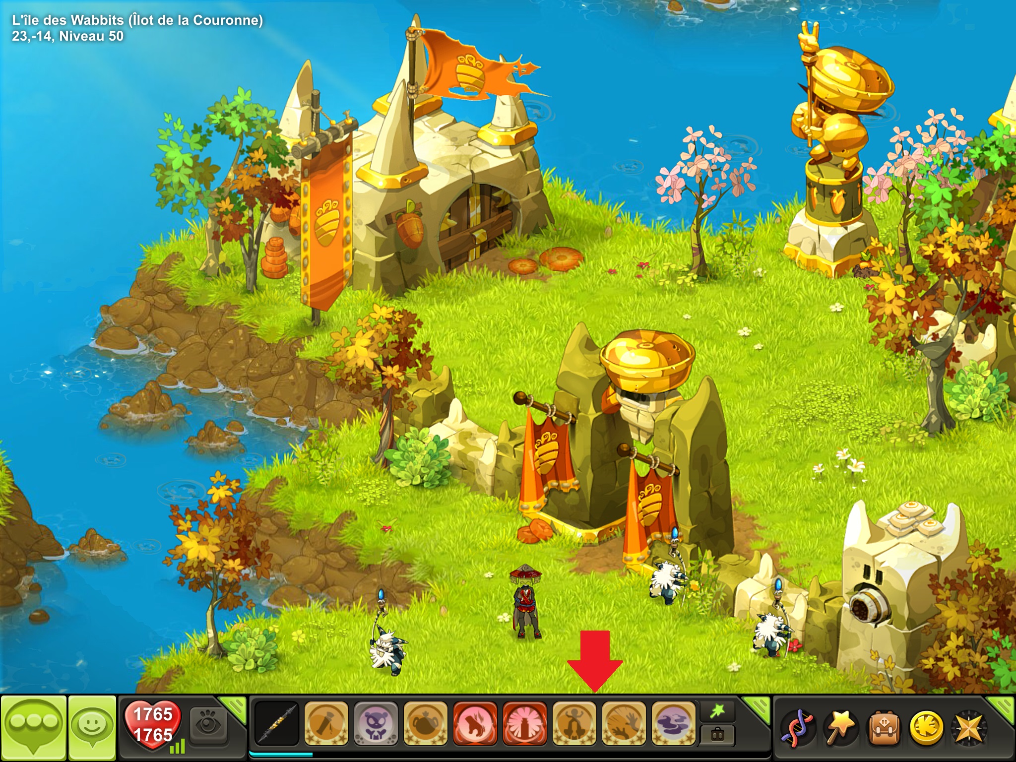 Chemin du château du Wa Wabbit | Le Bazar de Papycha