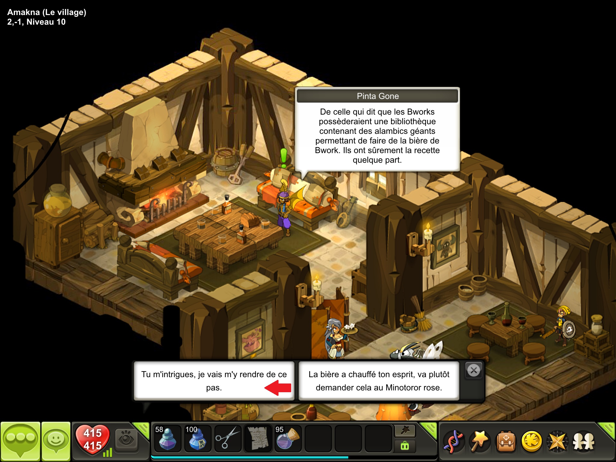 [Quête] Pinta Gone veut se remplir de bière Bwork – Le Bazar de Papycha