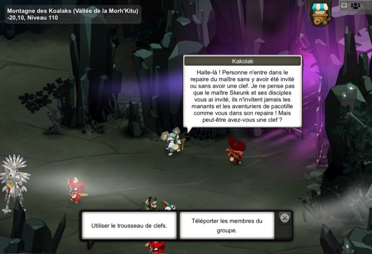 [Donjon] Repaire de Skeunk – Le Bazar de Papycha