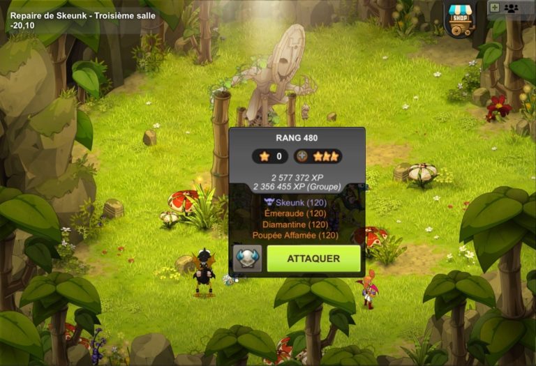 [Donjon] Repaire de Skeunk – Le Bazar de Papycha