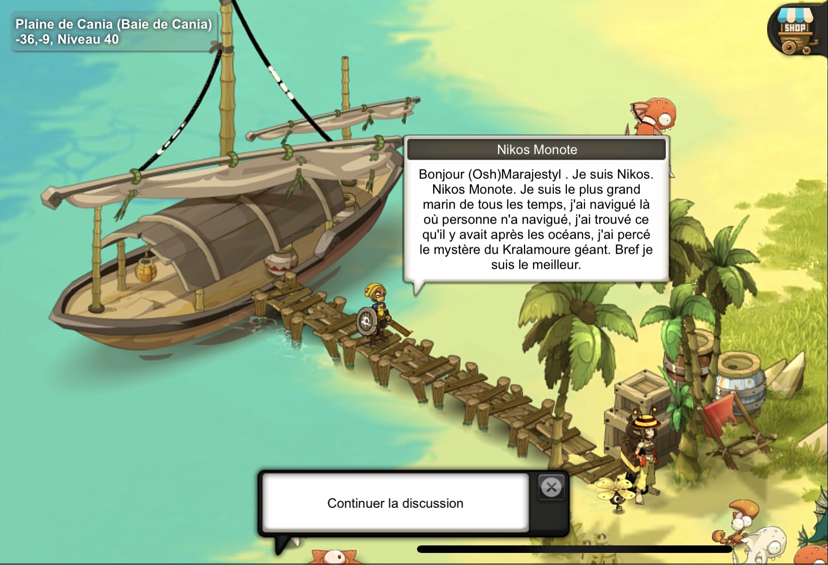 [Chemin] Aller sur l’île du Minotoror – Le Bazar de Papycha